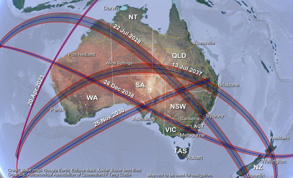 Total Eclipse 2028 - July 22 - Being in the Shadow